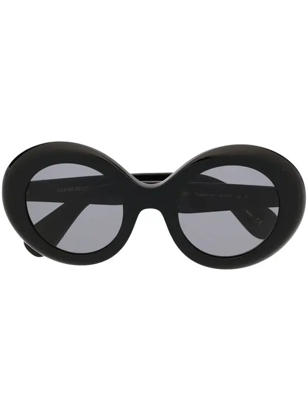 Oliver Spencer Dejeanne Oversized-frame Sunglasses - Black