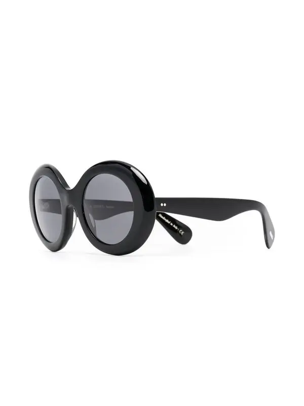 Oliver Spencer Dejeanne Oversized-frame Sunglasses - Black