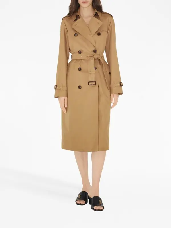 Burberry Double-breasted Belted Trench Coat