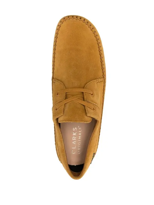 Clarks Suede Lace-up Shoes