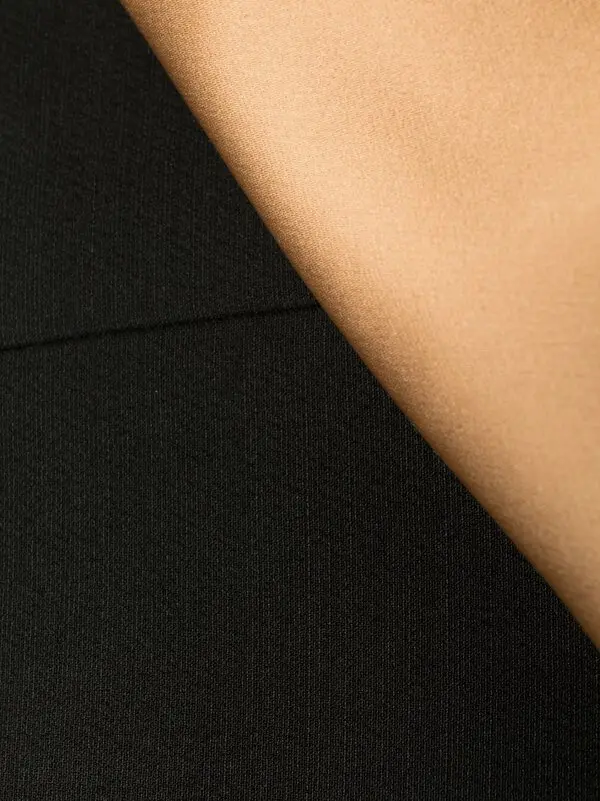 Valentino Garavani Colourblock Mini Dress - Black