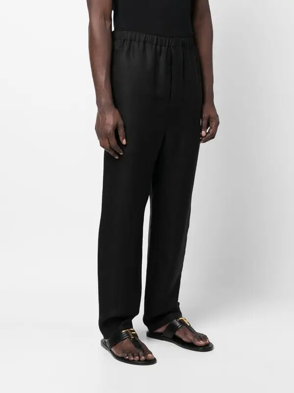 Saint Laurent High-waisted Tapered Trousers