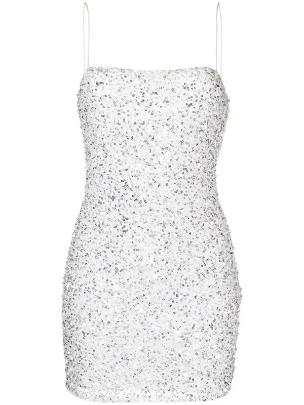 Retrofete Dionne Sequin-embellished Mini Dress