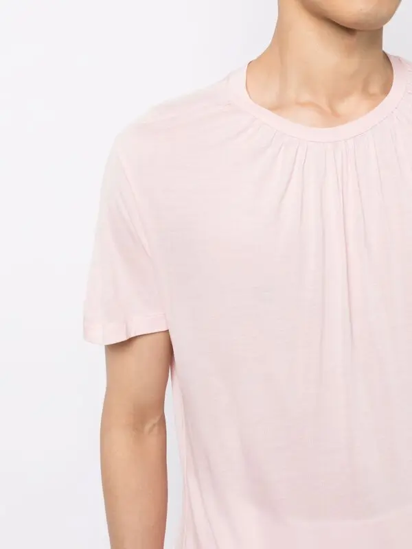 AARON ESH Ruched-detail Short-sleeve T-shirt