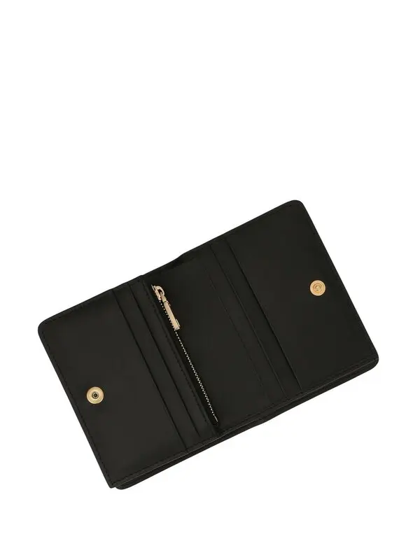 Dolce & Gabbana Leopard-print Leather Wallet - Brown