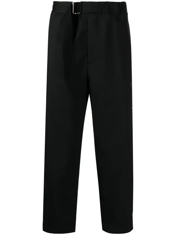 OAMC Belted-waist Cropped Trousers