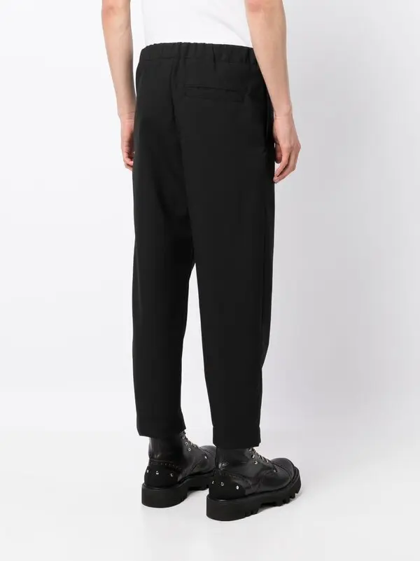 OAMC Belted-waist Cropped Trousers