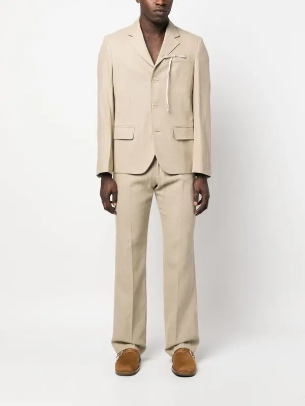 Jacquemus Straight-leg Linen Trousers