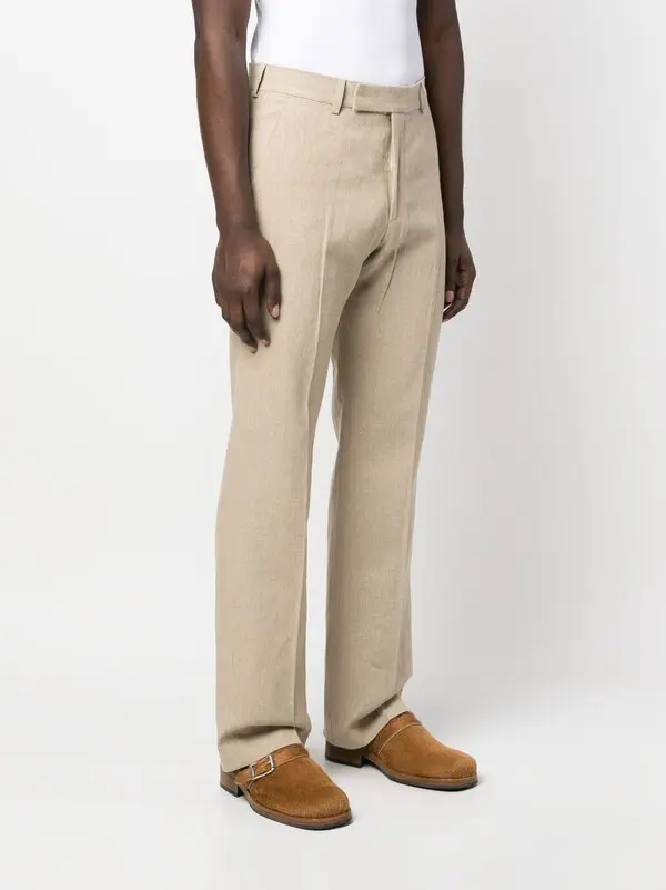 Jacquemus Straight-leg Linen Trousers