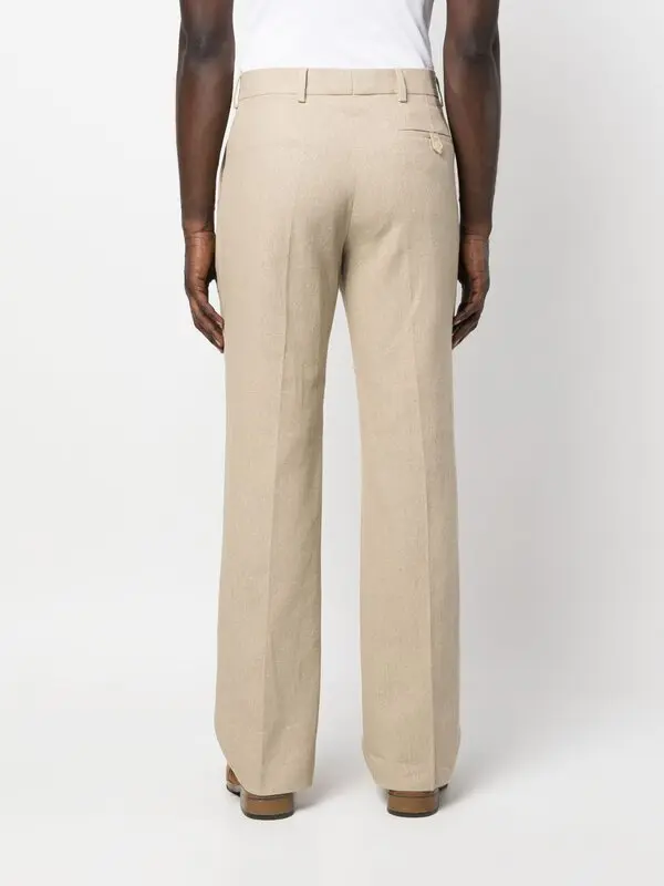 Jacquemus Straight-leg Linen Trousers