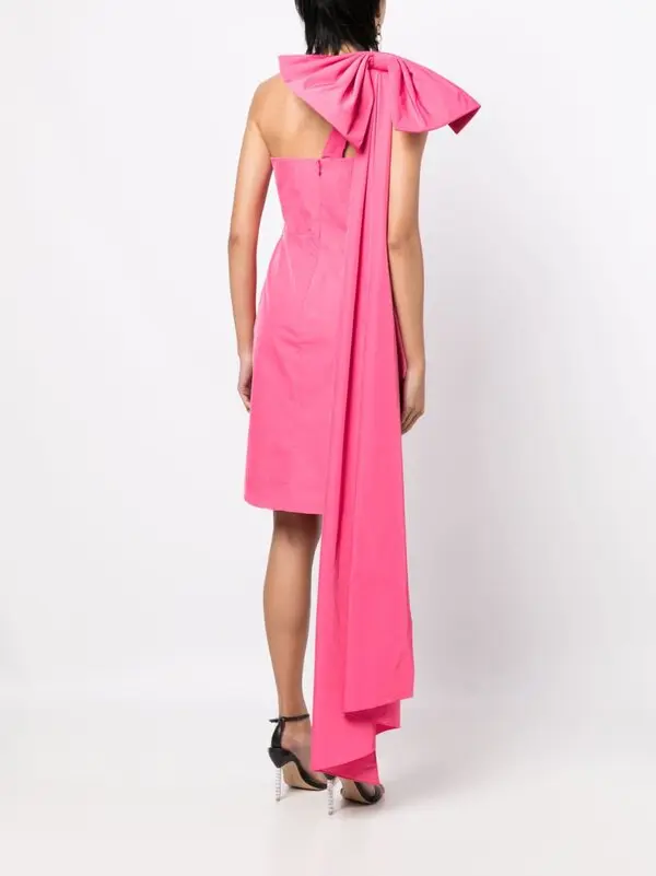 Marchesa Taffeta Mini Dress