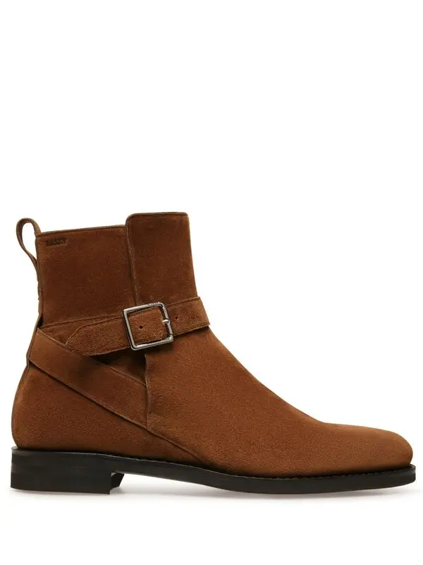 Bally Filly 35mm Ankle Boots - Brown | Editorialist display picture 2