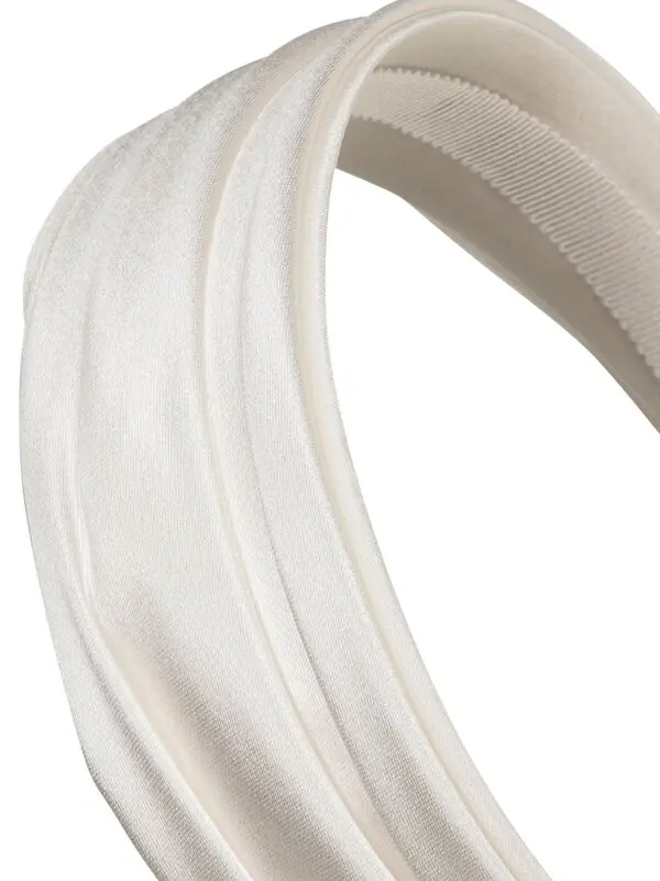 JENNIFER BEHR Natasha Ruched Headband - Neutrals