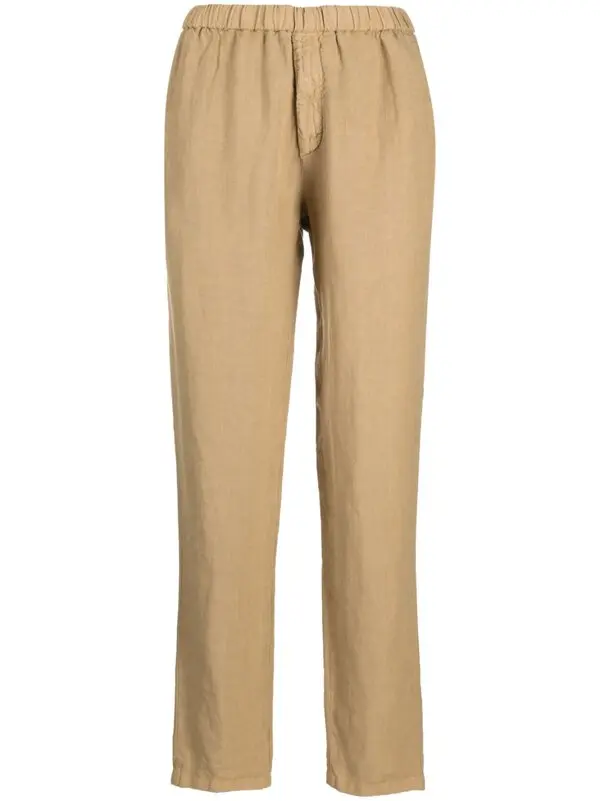 Boglioli Straight-leg Linen Trousers