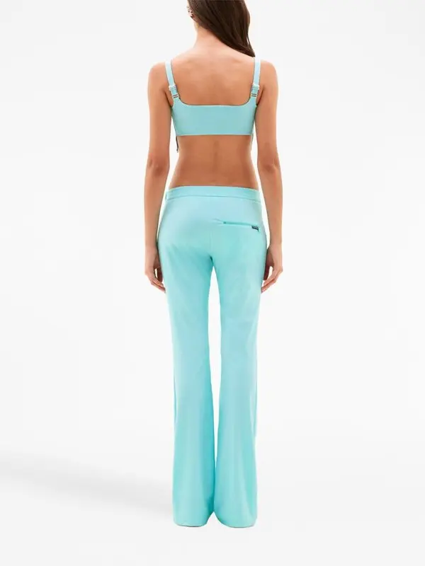 COURREGES Low-rise Flared Trousers
