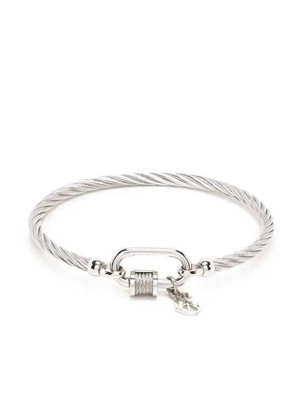 CHARRIOL Forever Lock Cable Bangle - Silver