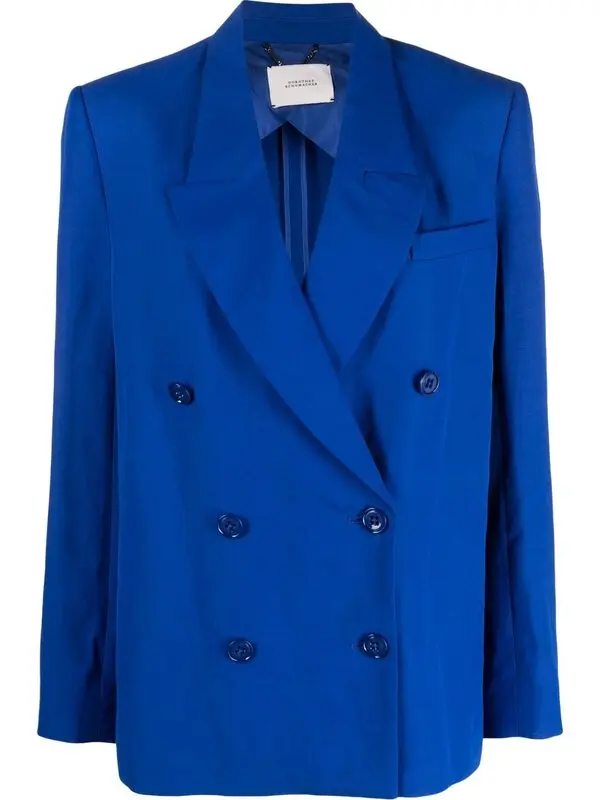 Dorothee Schumacher Double-breasted Blazer - Blue