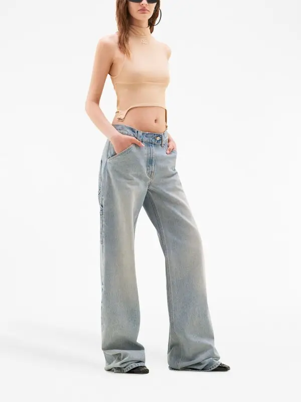 COURREGES Wide-leg Jeans - Blue