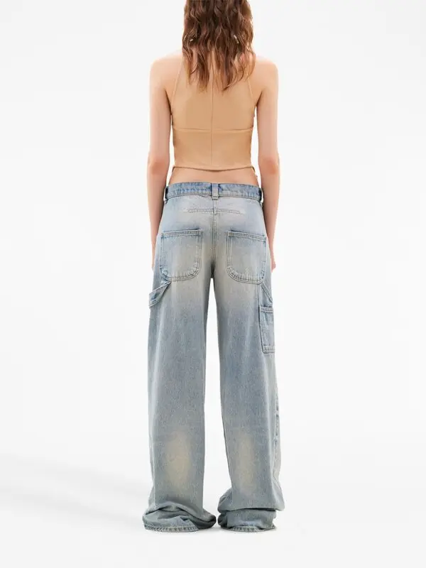 COURREGES Wide-leg Jeans - Blue