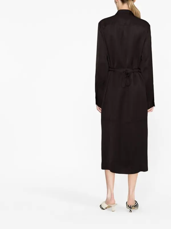 JIL SANDER Single-breasted Belted-waist Coat