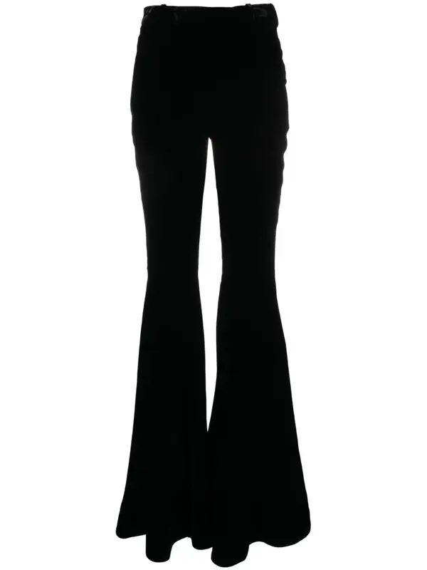 Saint Laurent High-waisted Flared Trousers