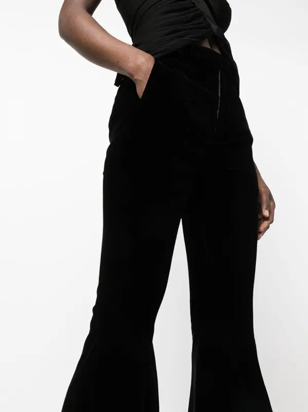 Saint Laurent High-waisted Flared Trousers