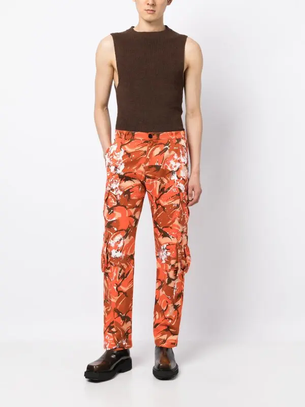 Martine Rose Camouflage-print Cargo Pants