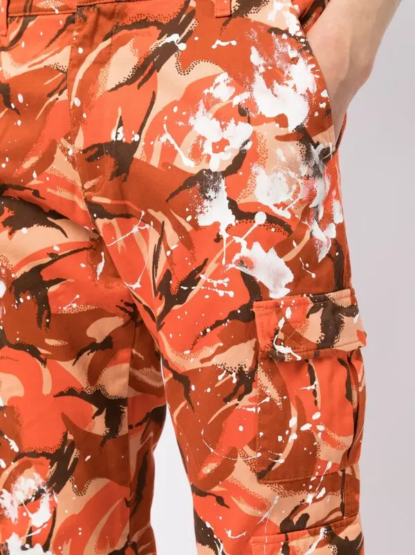 Martine Rose Camouflage-print Cargo Pants