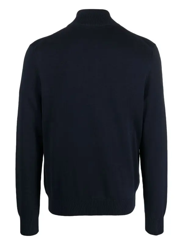 Malo Long-sleeve Zip-up Sweatshirt