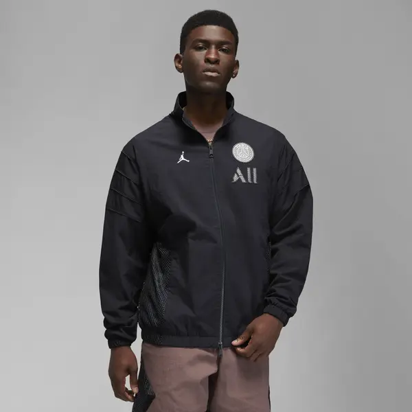 Jordan Paris Saint-Germain Anthem Jacket In Black - 15% Off