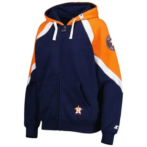 STARTER Houston Astros Hail Mary Full-zip Hoodie
