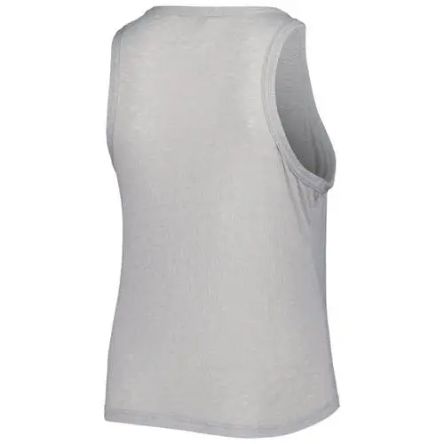 SOFT AS A GRAPE Miami Marlins High Neck Tri-blend Tank Top
