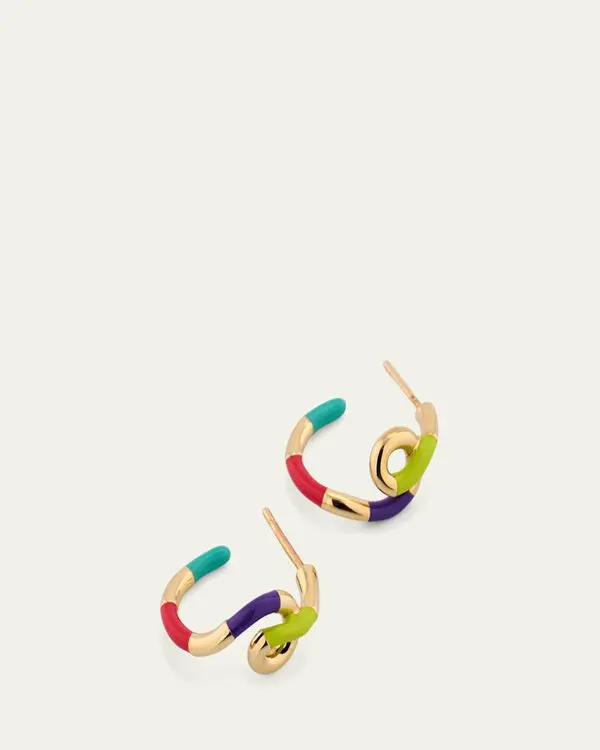 Bea Bongiasca Multi Frequency Hoop Earrings