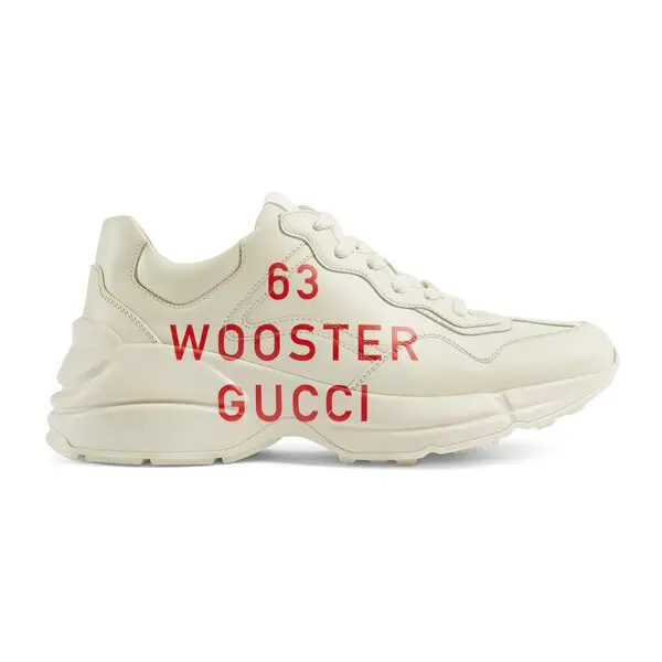 Gucci Wooster Print Rhyton Sneaker