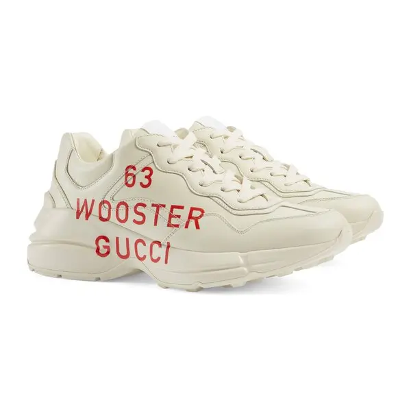 Gucci Wooster Print Rhyton Sneaker