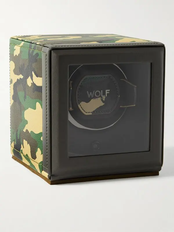 Wolf Elements Cub Watch Winder - Brown