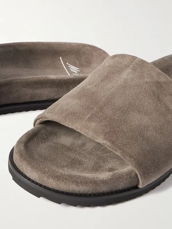 Mr P. David Regenerated Suede Evolo® Sandals