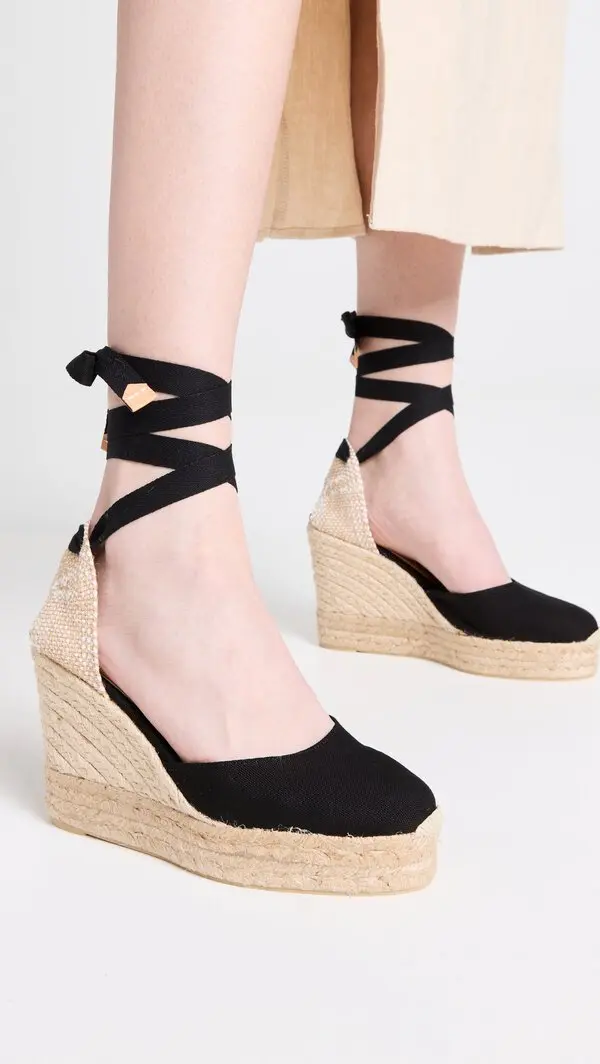 CastaÑer Carina Tall Canvas Espadrilles