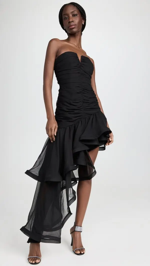 Elliatt Demi Dress In Black - 60% Off | Editorialist