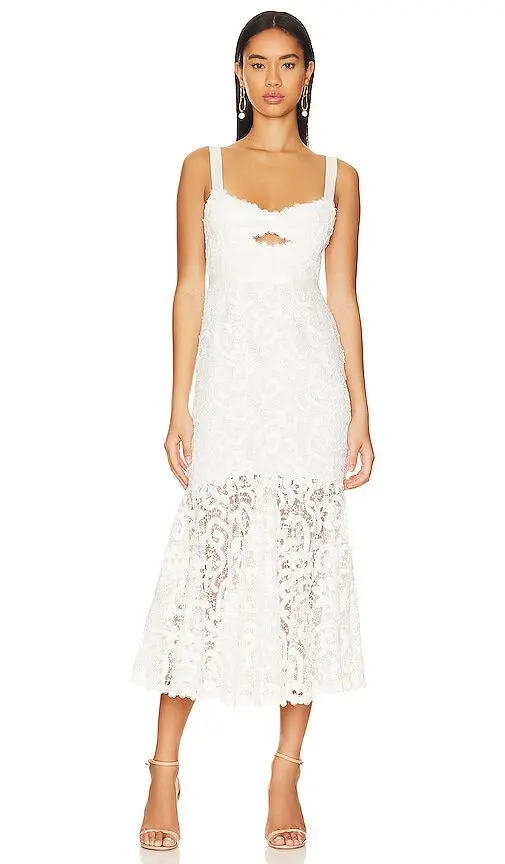 Saylor Lesli Midi Dress