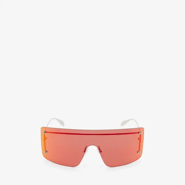 Alexander McQueen Spike Studs Mask Sunglasses