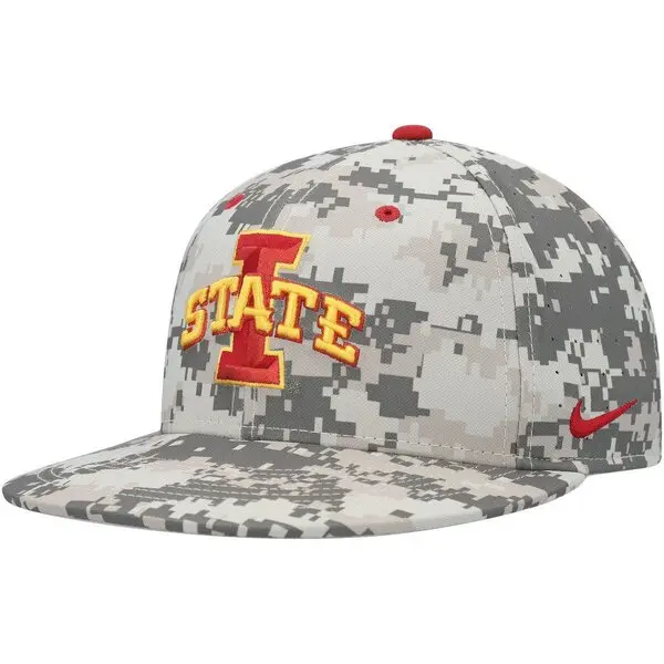 Nike Iowa State Cyclones Aero True Baseball Performance Fitted Hat