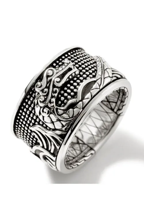 John Hardy Legends Naga Band Ring