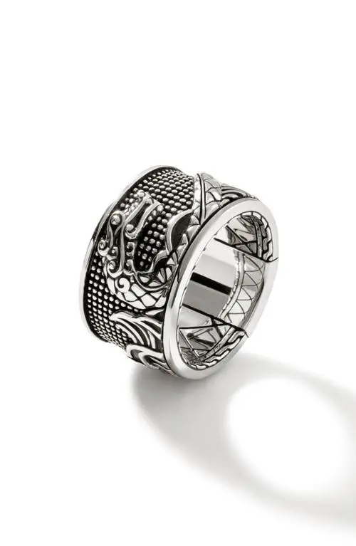 John Hardy Legends Naga Band Ring