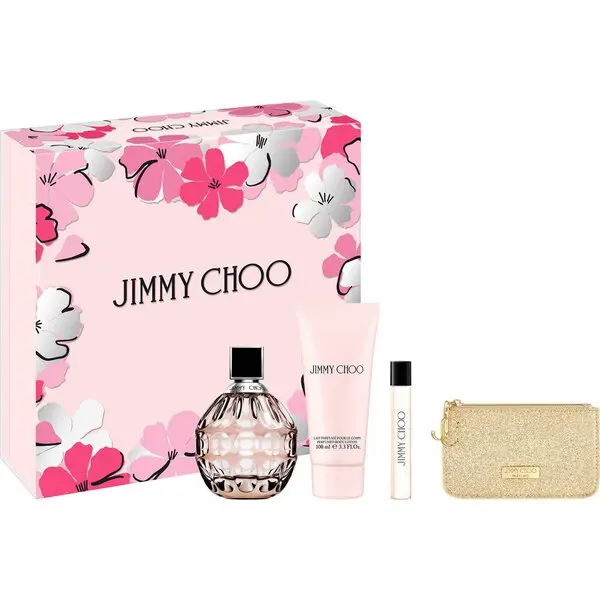 JIMMY CHOO Signature Eau De Parfum 4-piece Set Usd $167 Value - No Color