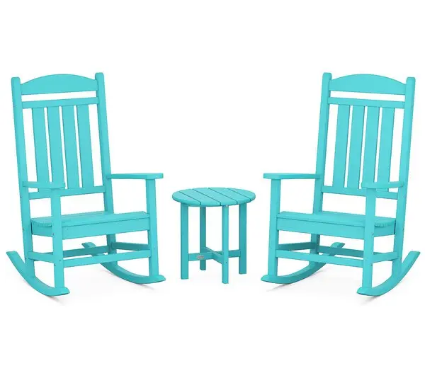 POLYWOOD Presidential 3-piece Rocker Set - One-color