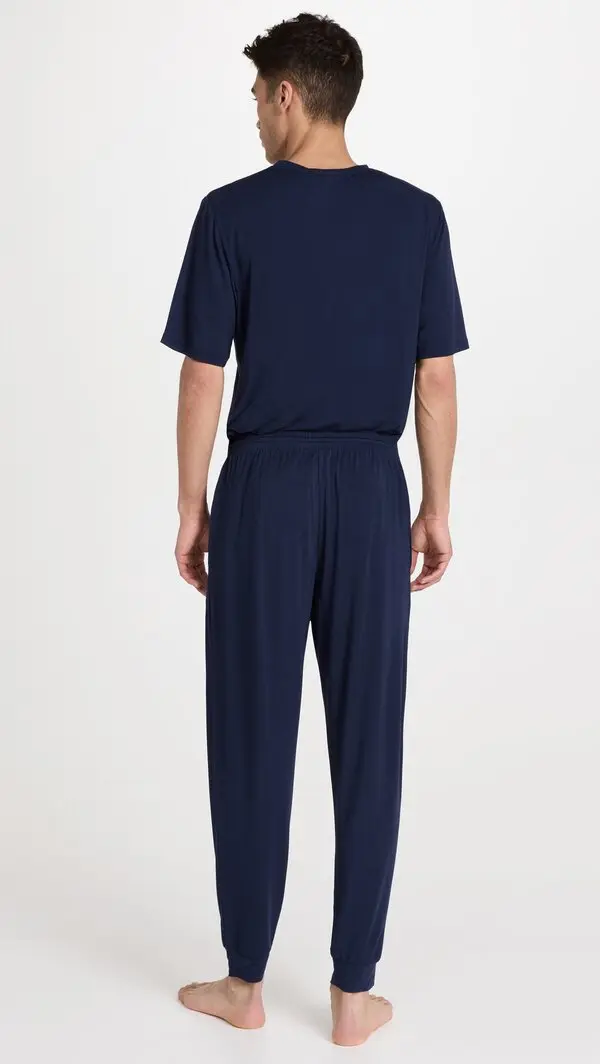 Eberjey Henry Modal Short Sleeve & Pant Pj Set