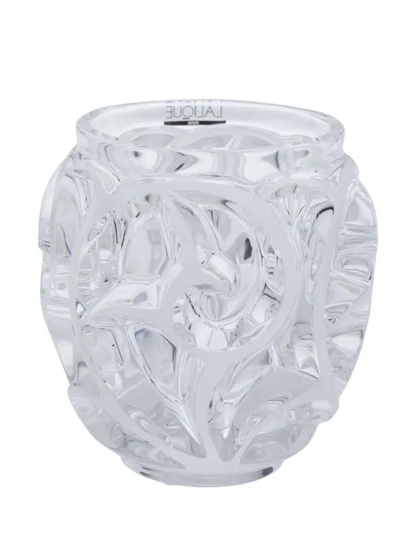 Lalique Tourbillons Crystal Vase