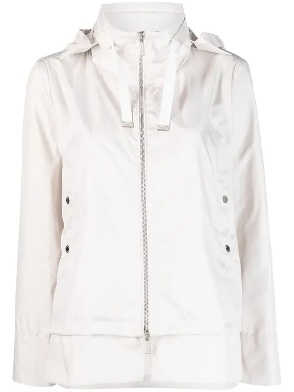 MOORER Layered-effect Jacket - Neutrals