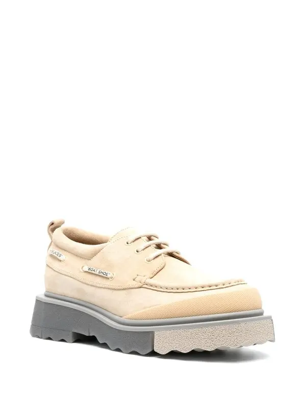 Off-White Lace-up Loafers